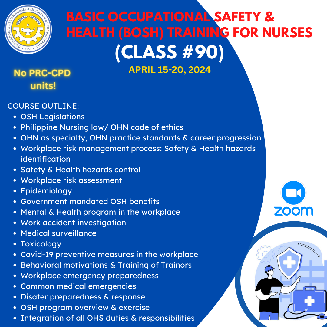 Occupational Health Nurses Association of the Philippines, Inc. (OHNAP)